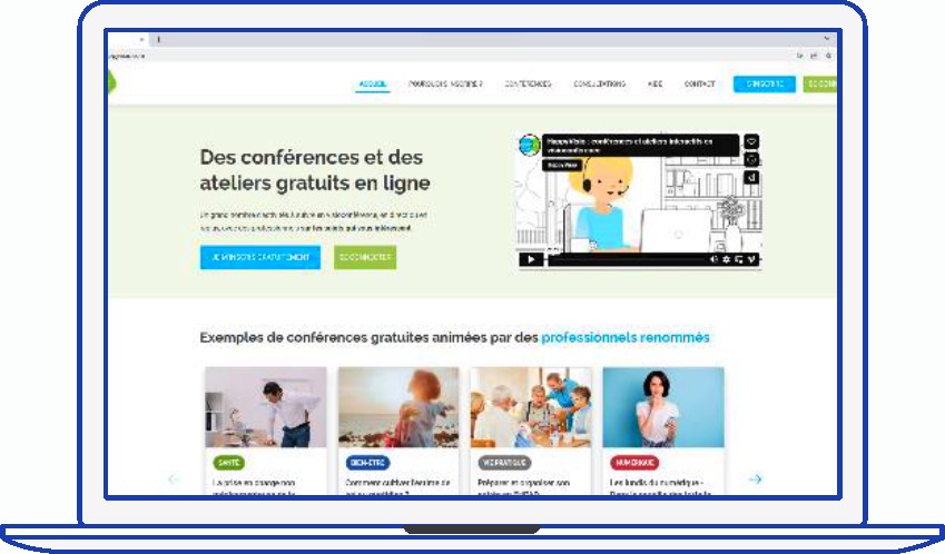 Happy Visio : des conférences en ligne pour rester en forme